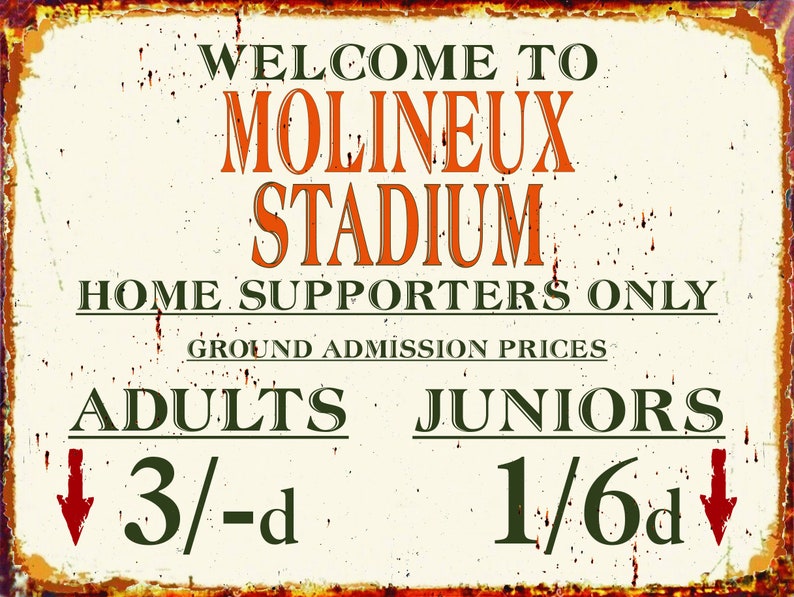 Wolverhampton Wanderers Fc Molineux Stadium Print Poster Mug Art Metal ...