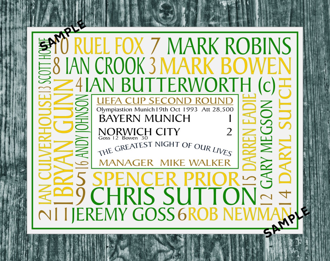 Norwich City Fc Carrow Road Stadium Print Poster Mug Art Metal Sign ...
