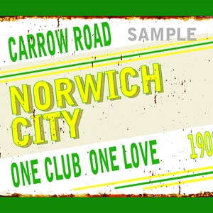 Norwich City Fc Carrow Road Stadium Print Poster Mug Art Metal Sign ...