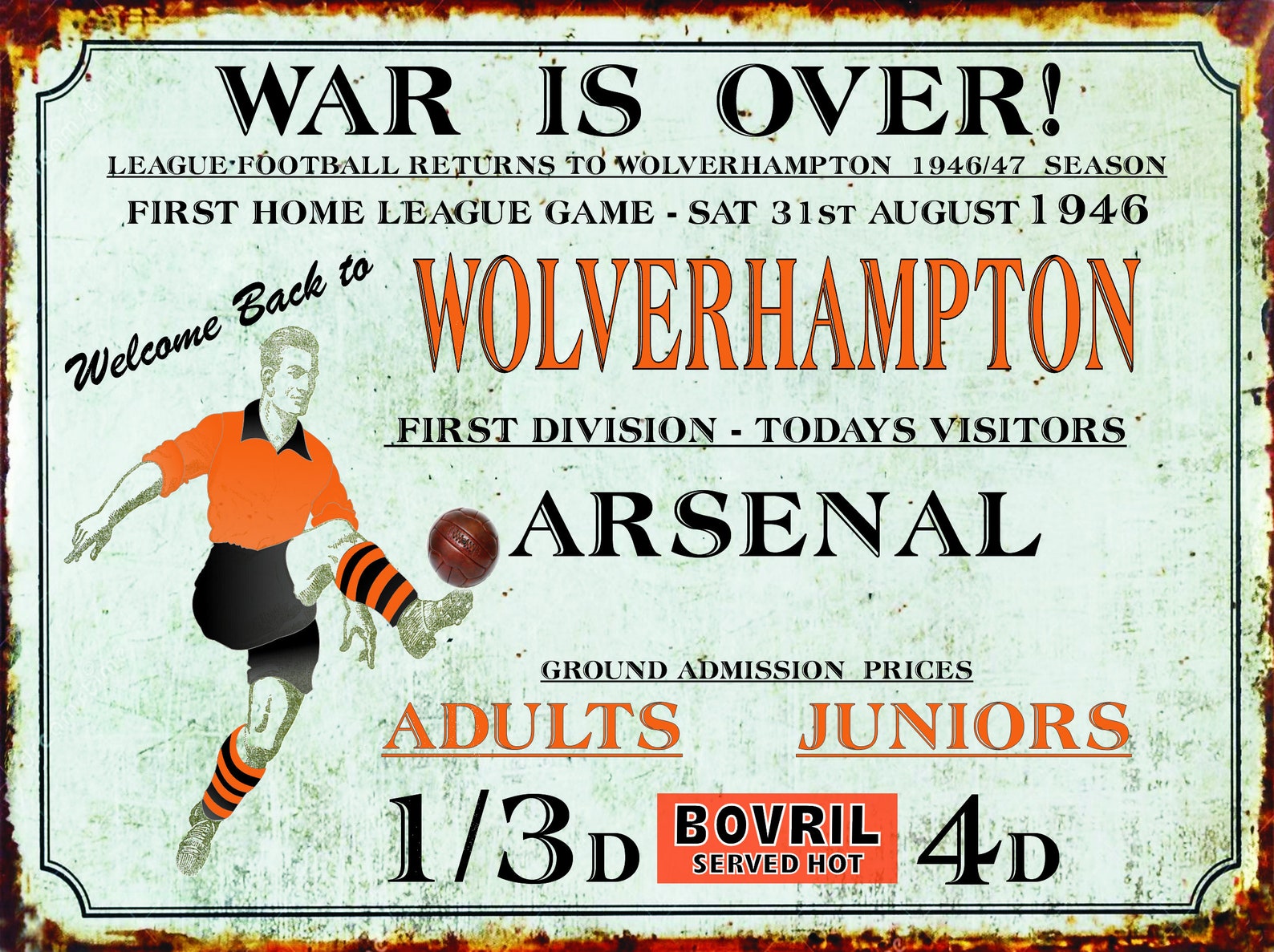 Wolverhampton Wanderers Fc Molineux Stadium Print Poster Mug Art Metal ...