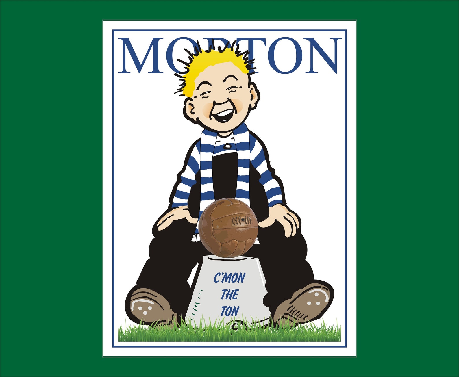 Greenock Morton Fc Cappielow Stadium Print Poster Mug Art Metal Sign ...