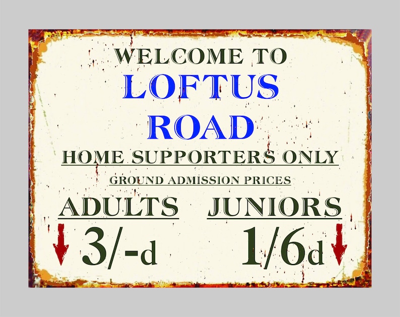 Queens Park Rangers Fc Loftus Road Stadium Print Poster Mug Art Metal ...