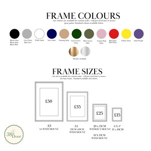 Handmade Bobbin Picture Frame Made to Order Multiple Colours & Sizes ...