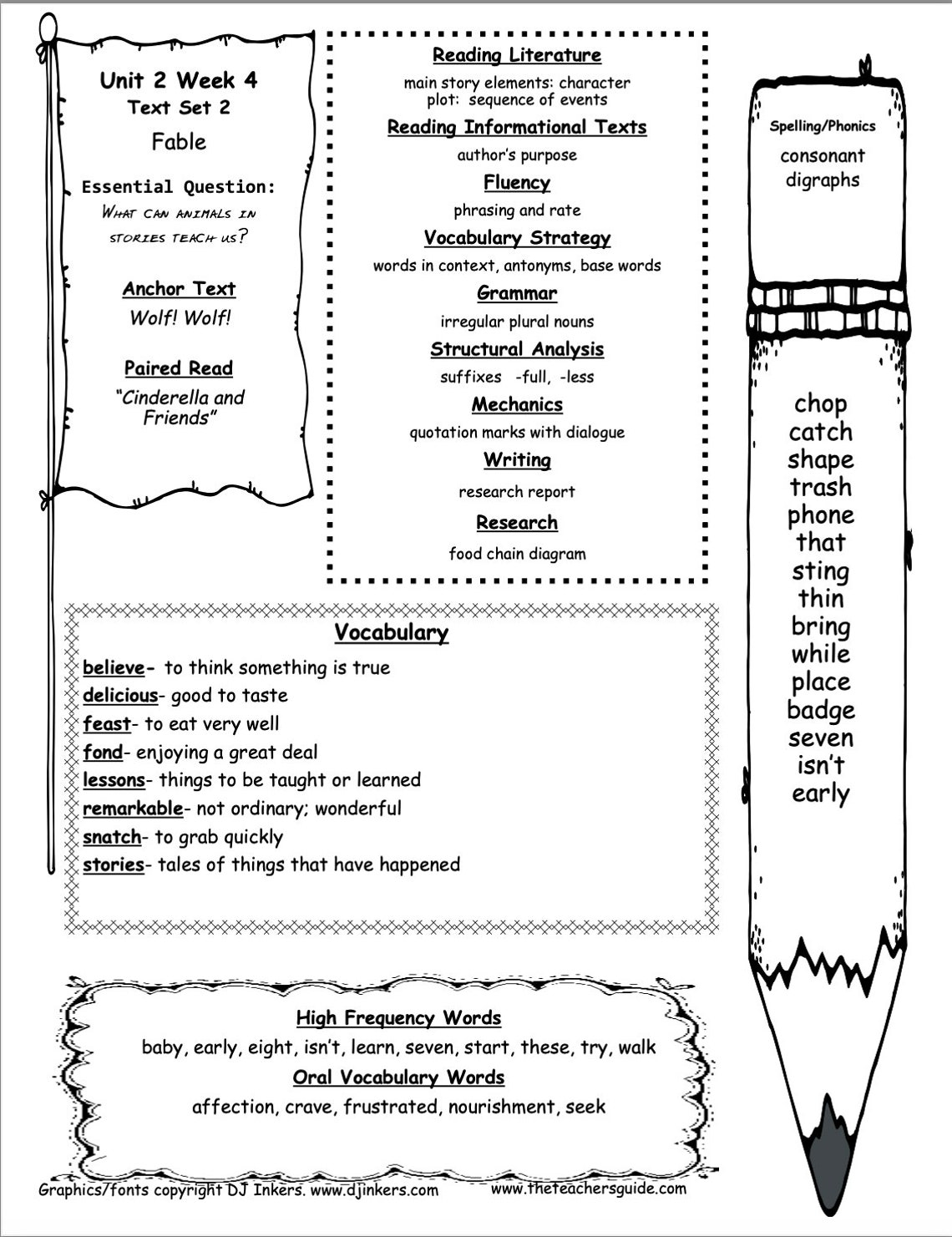 Wonders Grade 2 Unit 2 2023 Full Workbook Packet - Etsy