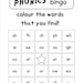 Phonics Bingo Cards for Kids - Fun and Educational Learning Game - Etsy