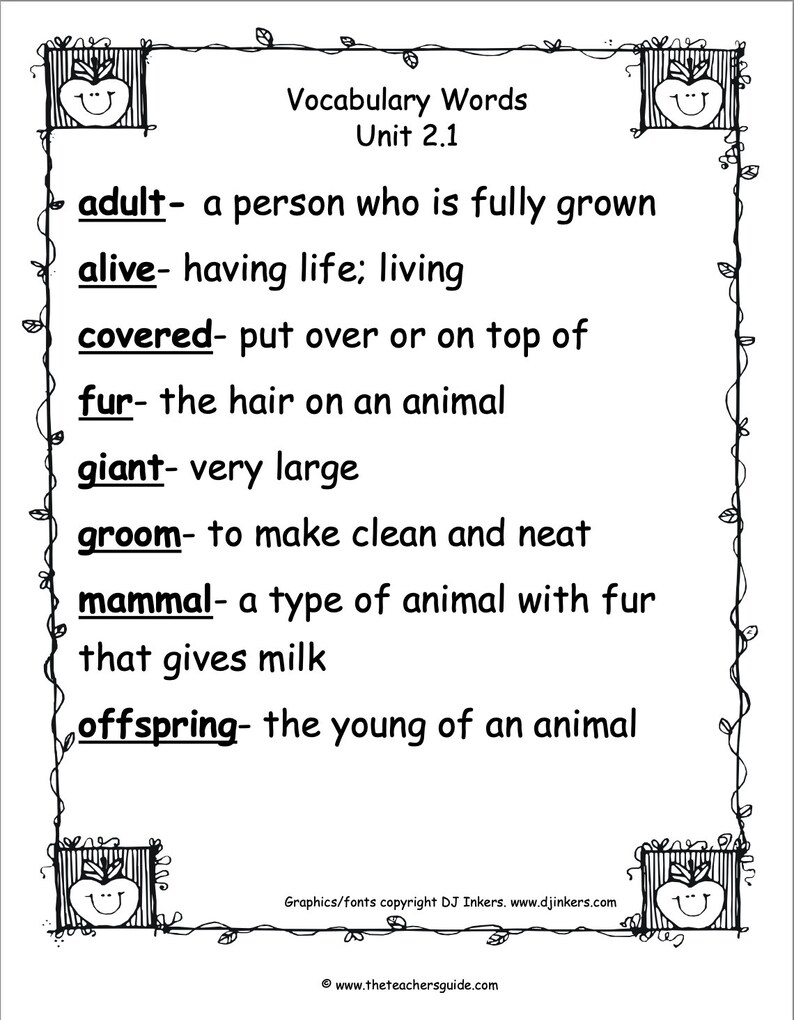 Wonders Grade 2 Unit 2 2023 Full Workbook Packet - Etsy