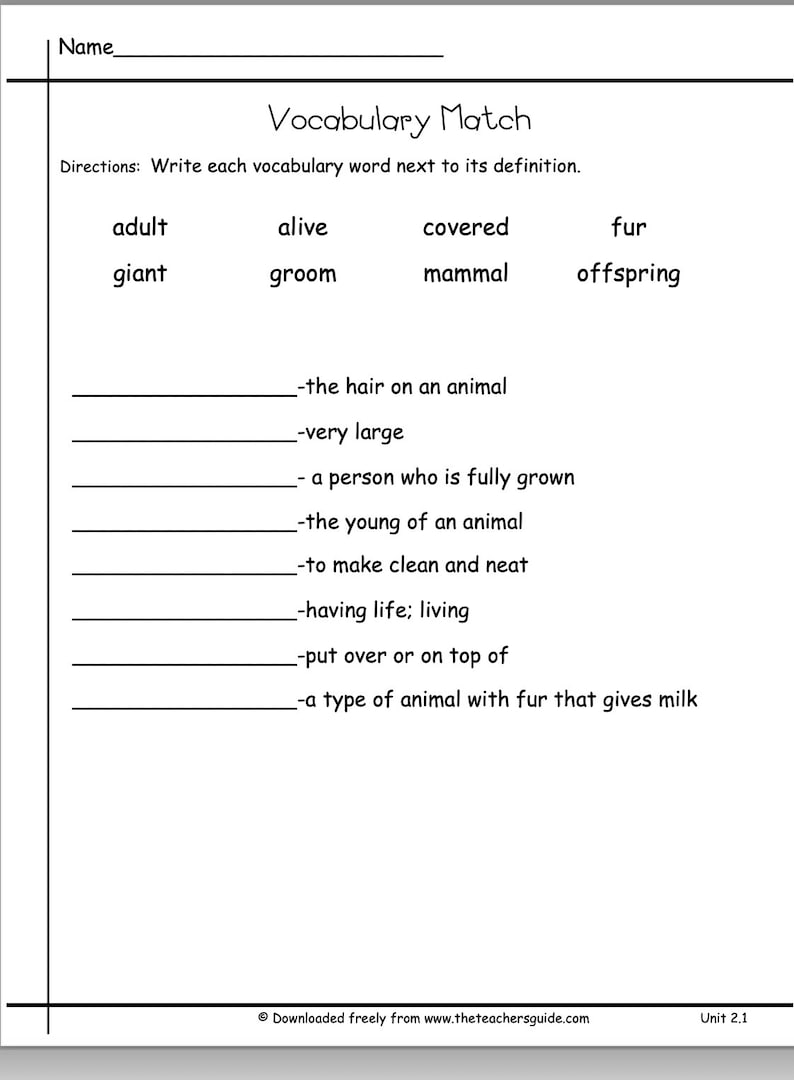 Wonders Grade 2 Unit 2 2023 Full Workbook Packet - Etsy