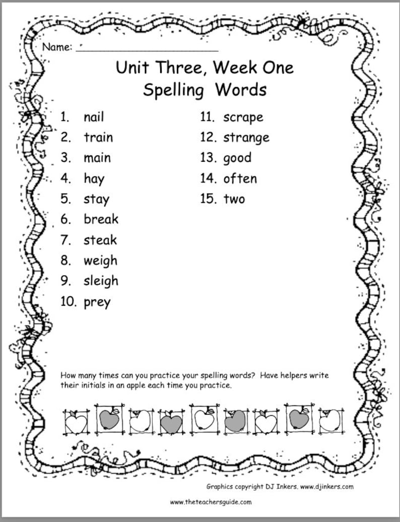 Wonders Grade 2 Unit 3 2023 Worksheet Workbooks - Etsy