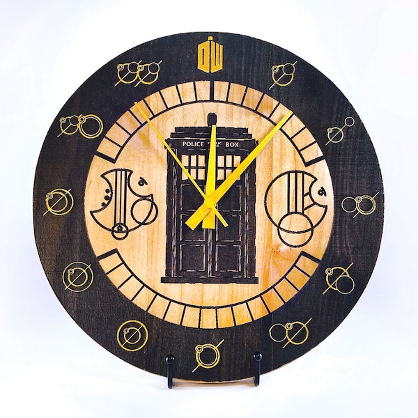 Doctor Who Clock - Etsy