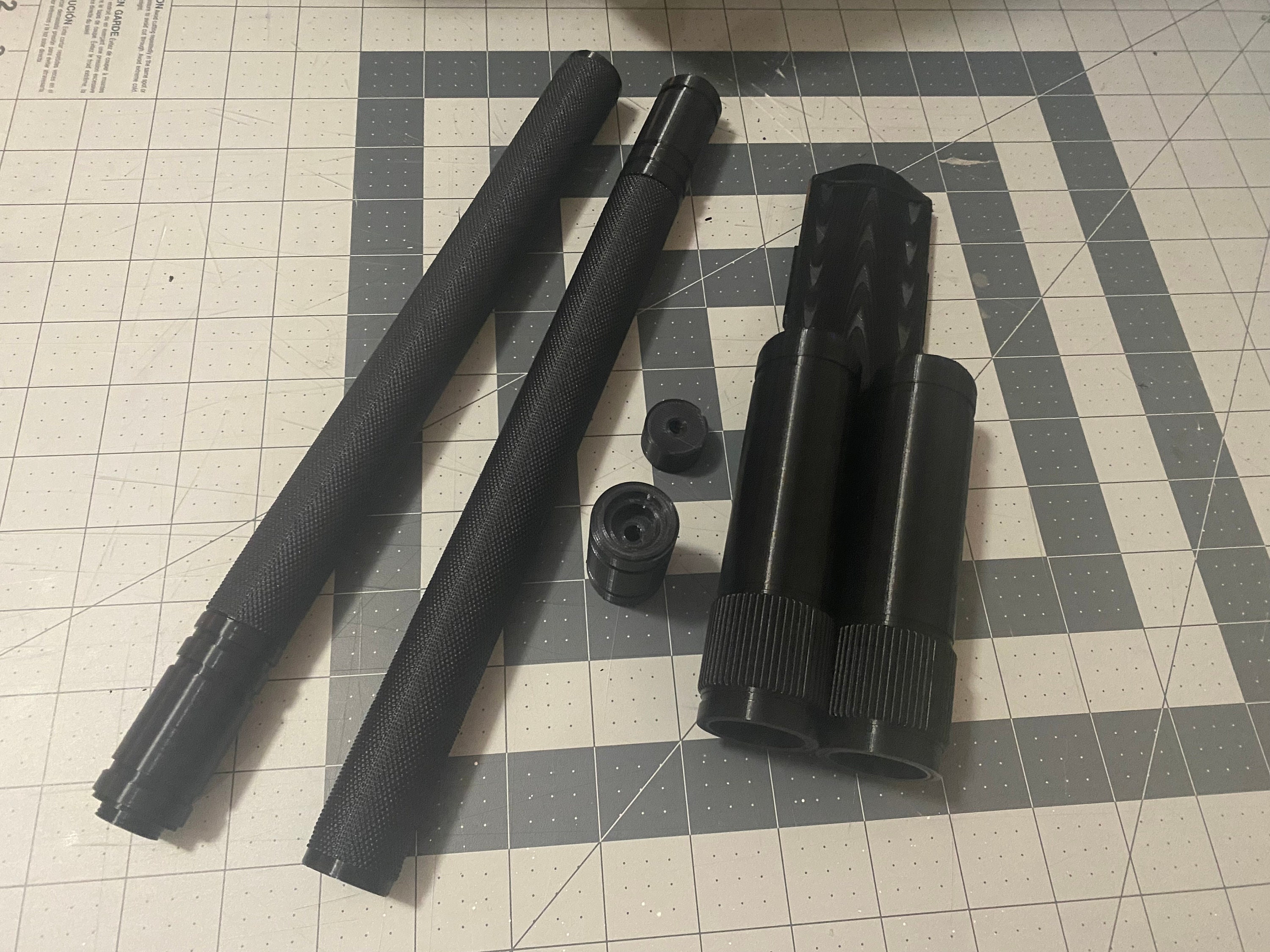 Daredevil Billy Clubs and Holster Netflix RAW 3D Print - Etsy