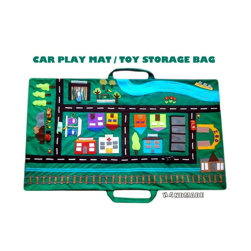 Road Play Mat - Etsy