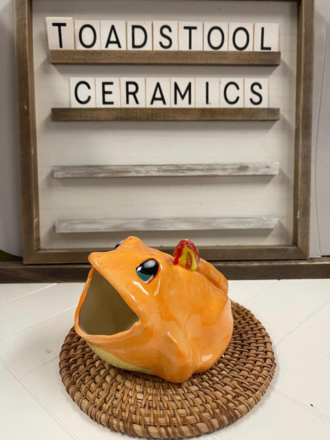 Charmander Frog Scrubby Holder . Cute Pokemon Nerdy Gift Idea. Homemade ...