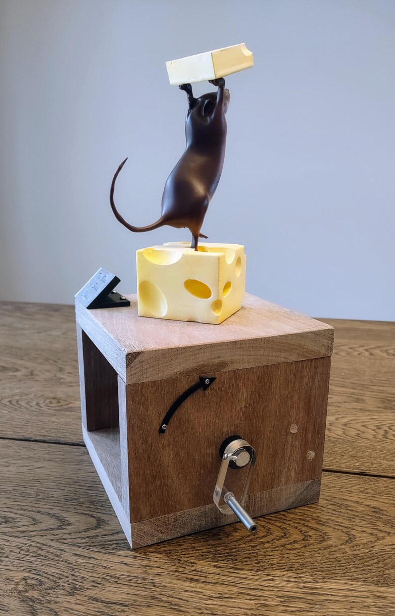 Mouse Automata bliss of Swiss Music Box - Etsy