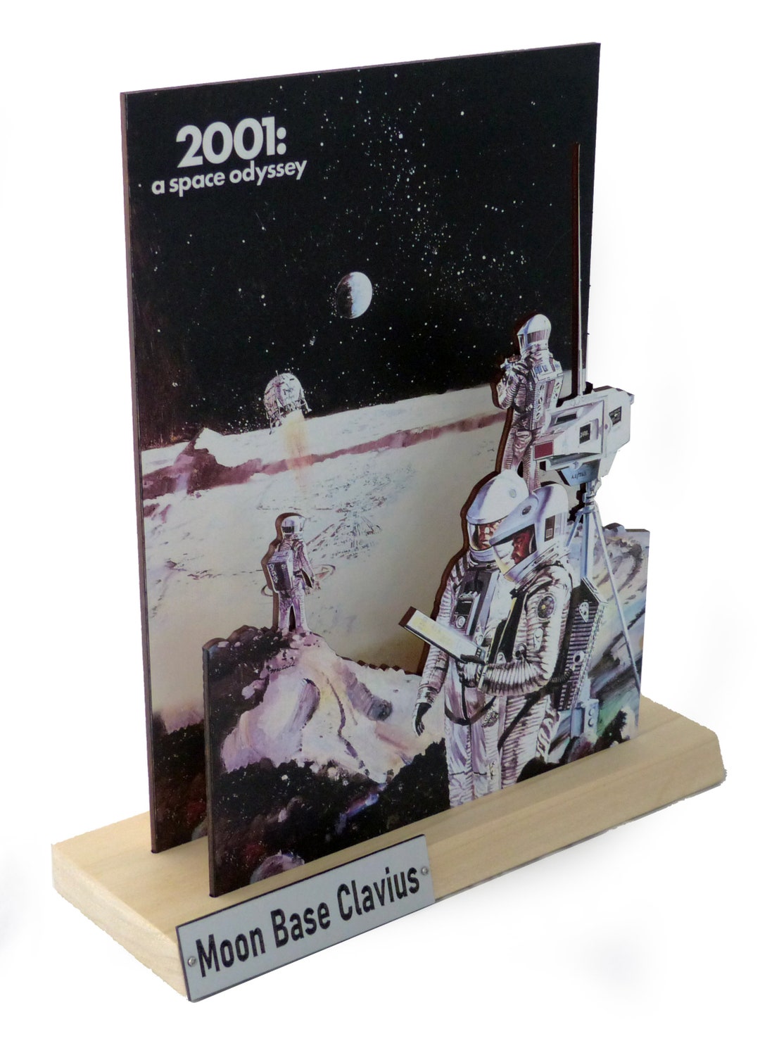 2001 Moon Base Science Fiction Display - Etsy
