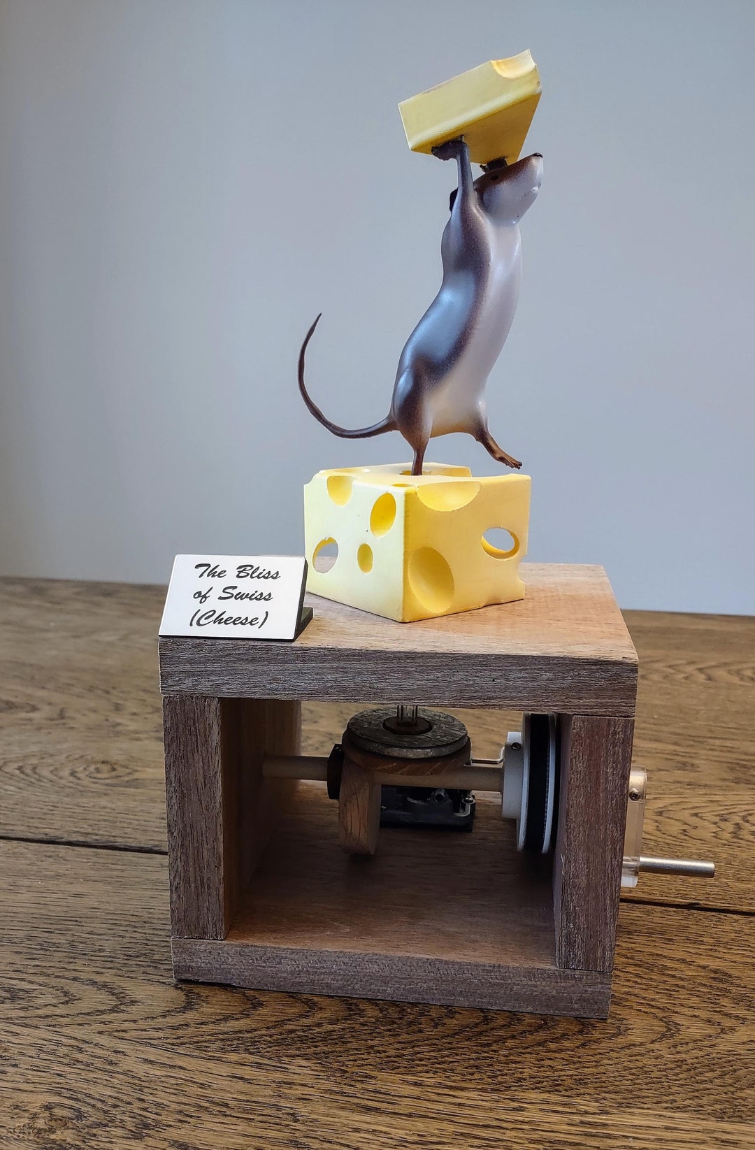 Mouse Automata bliss of Swiss Music Box - Etsy