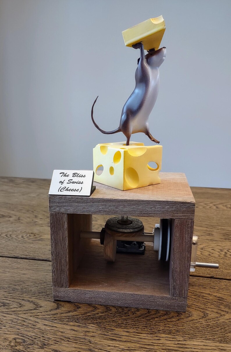 Mouse Automata bliss of Swiss Music Box - Etsy