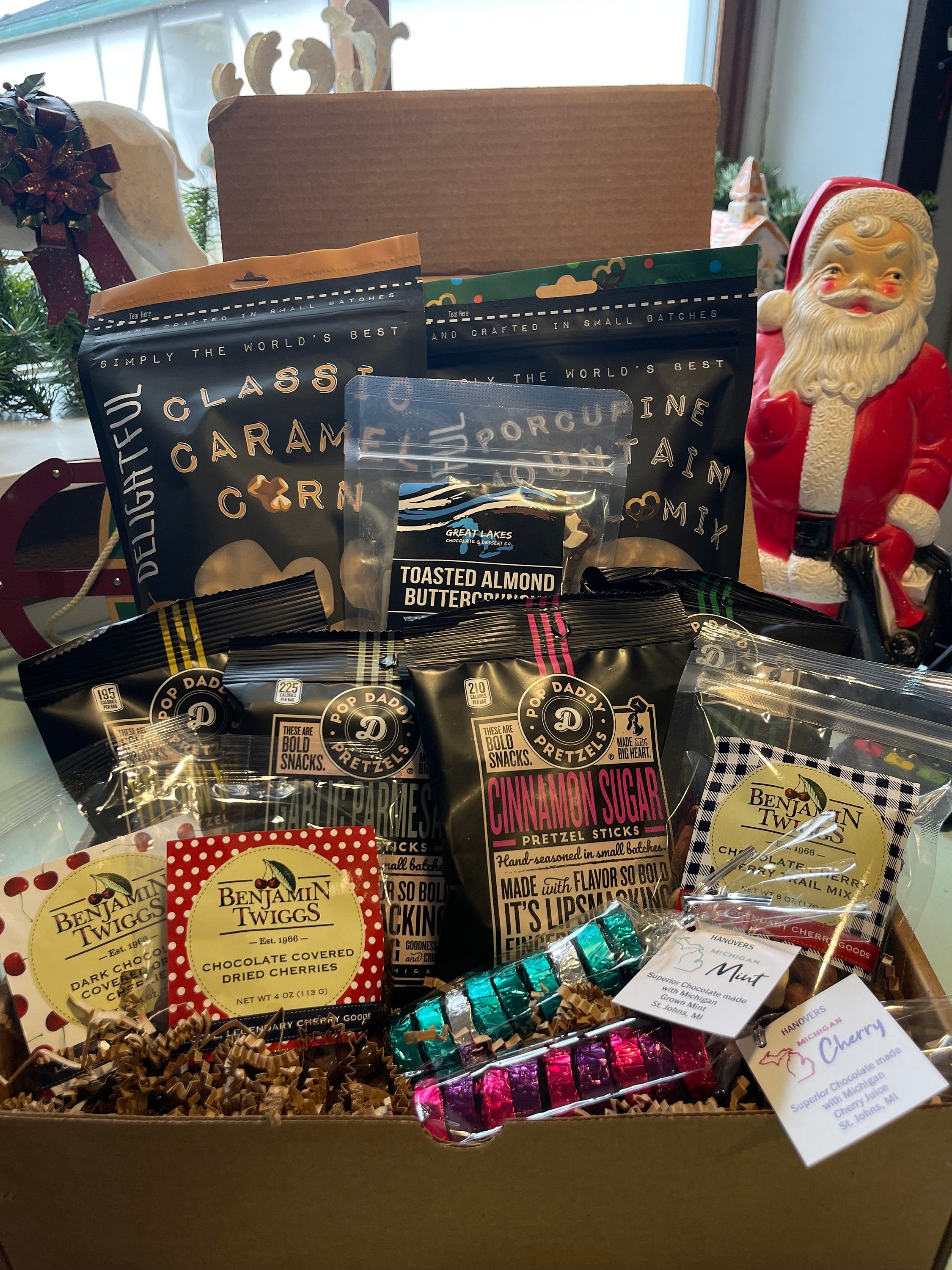 Mighty Michigan Snack Pack Gift Box - Etsy