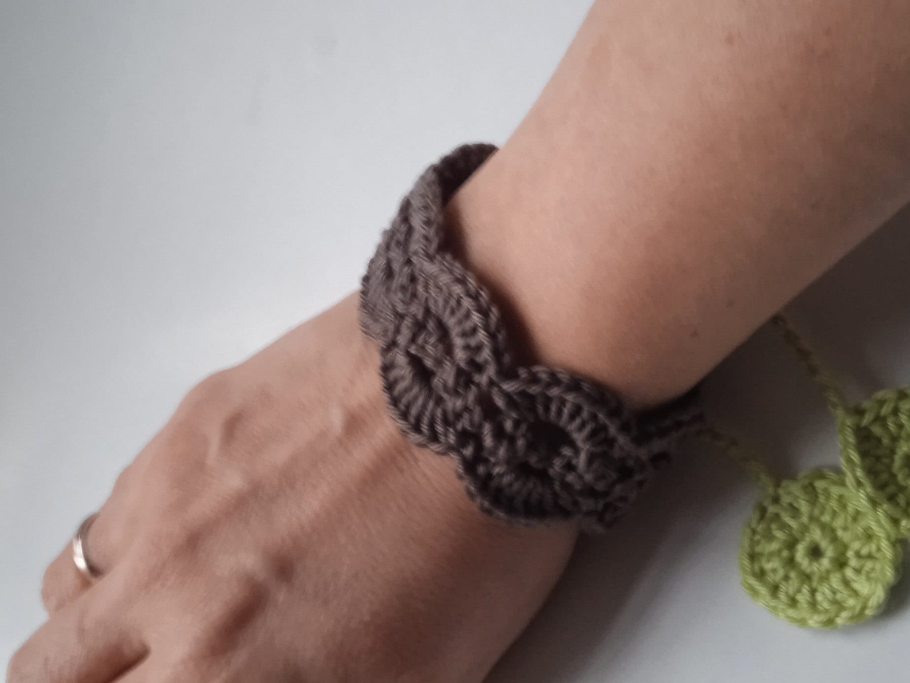 Crochet Bracelet - Etsy
