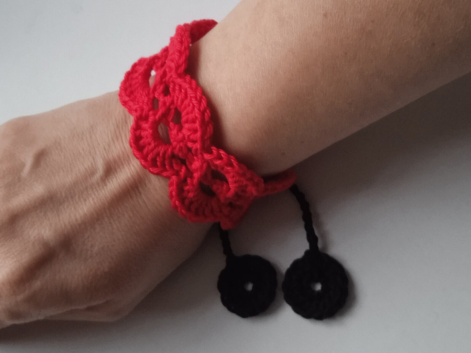 Crochet Bracelet - Etsy