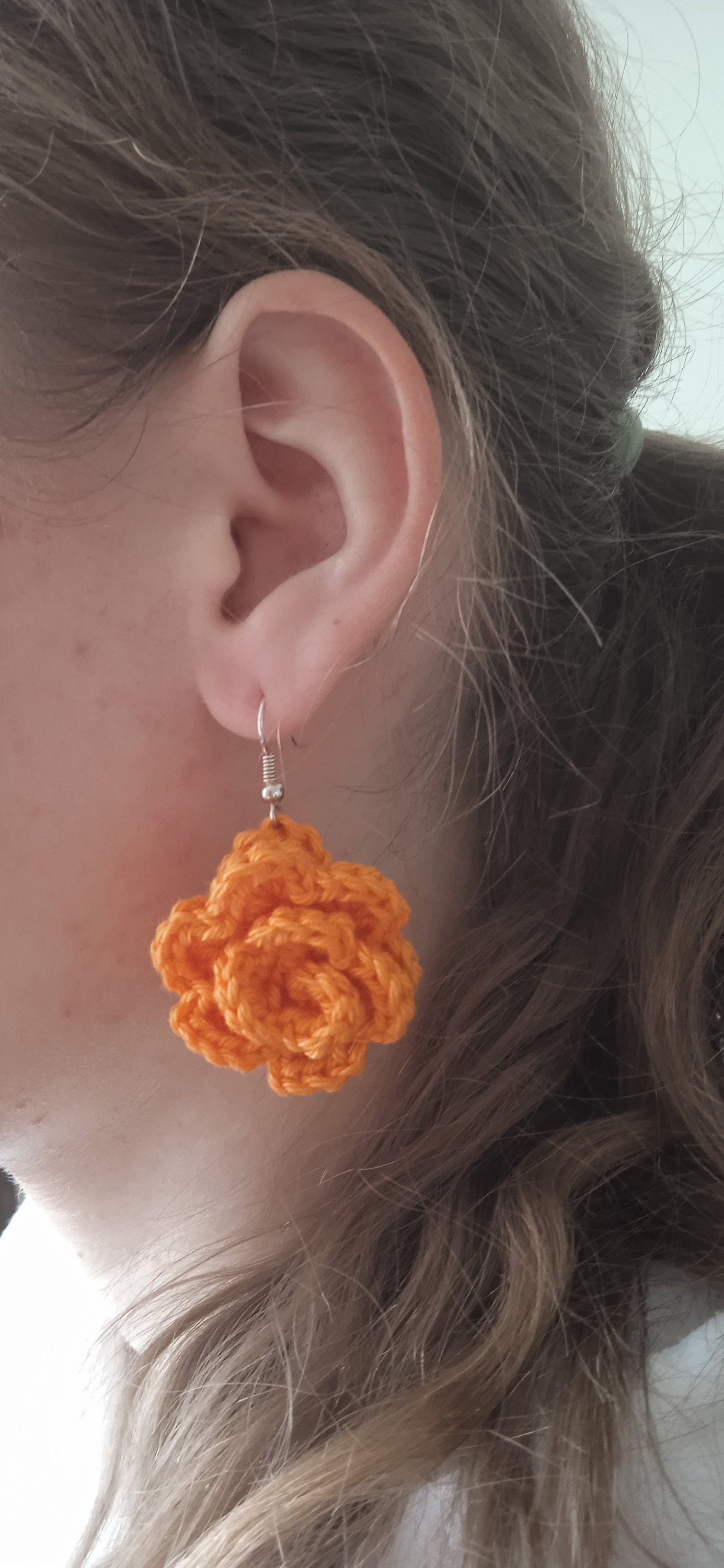 Crochet Earrings - Etsy