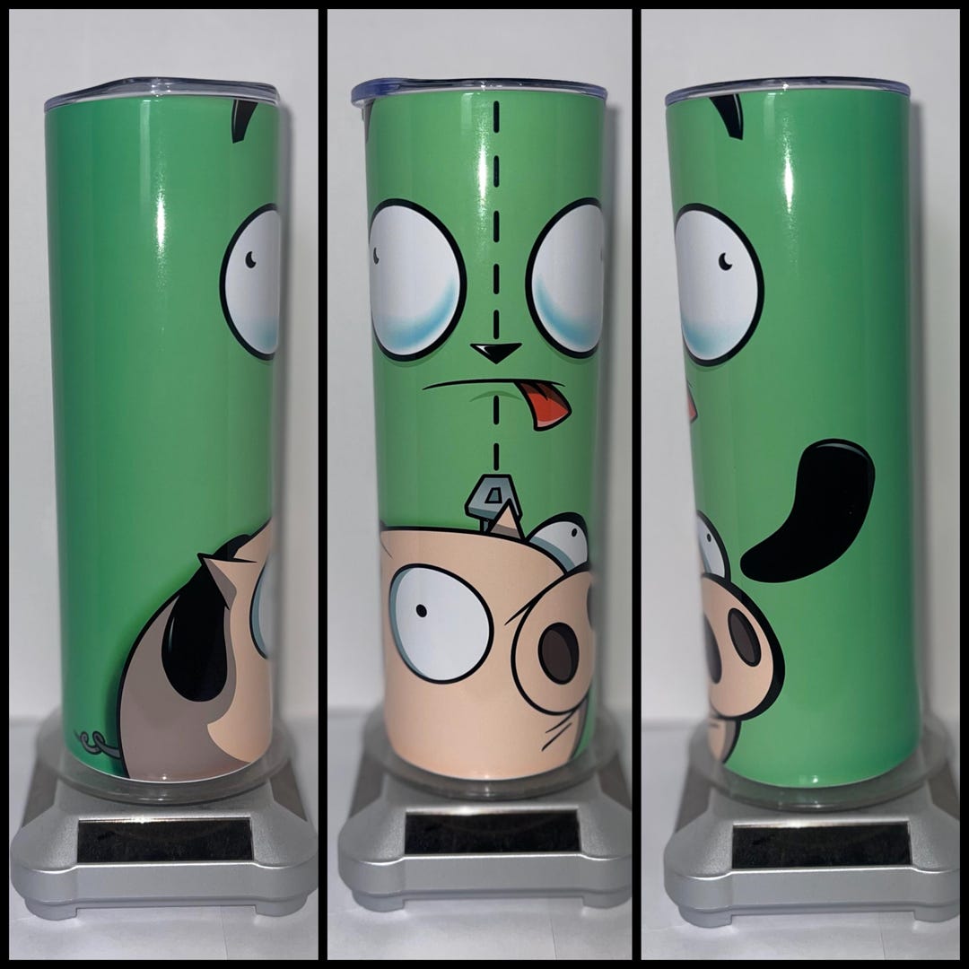 3-invader Zim -girr Tumbler - Etsy