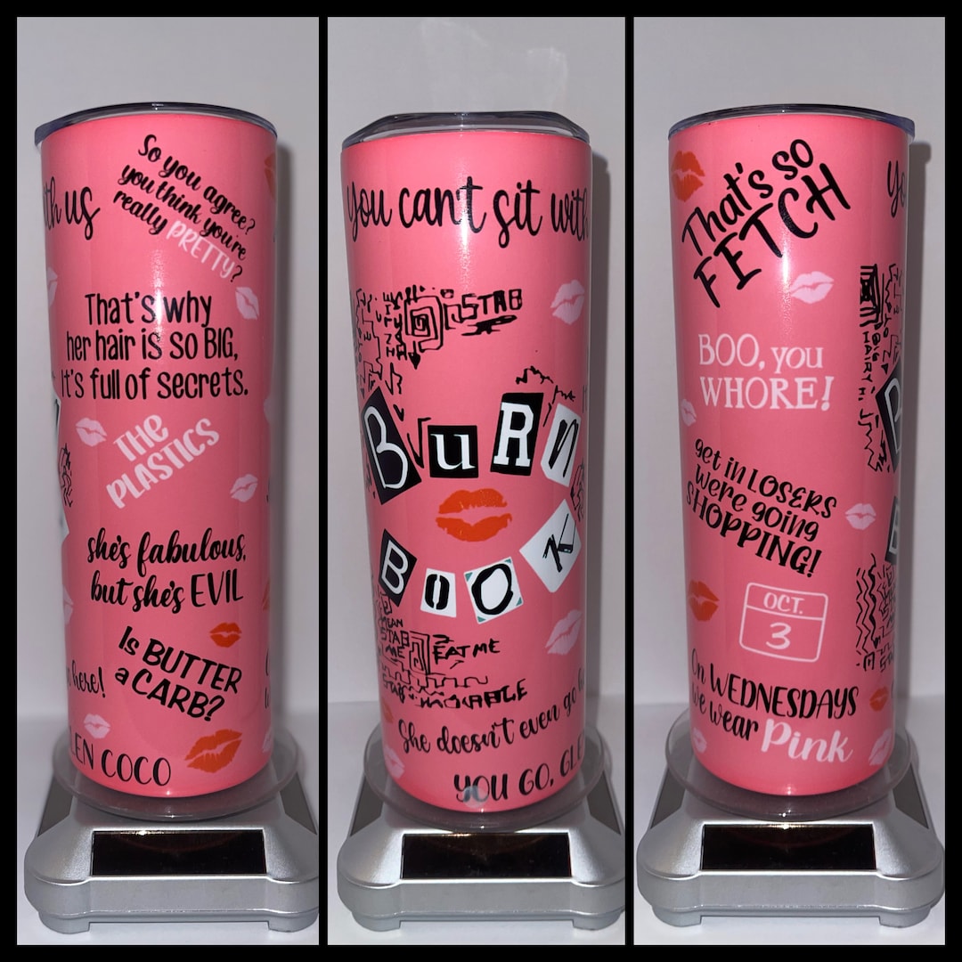 5-burn Book -mean Girls - Etsy