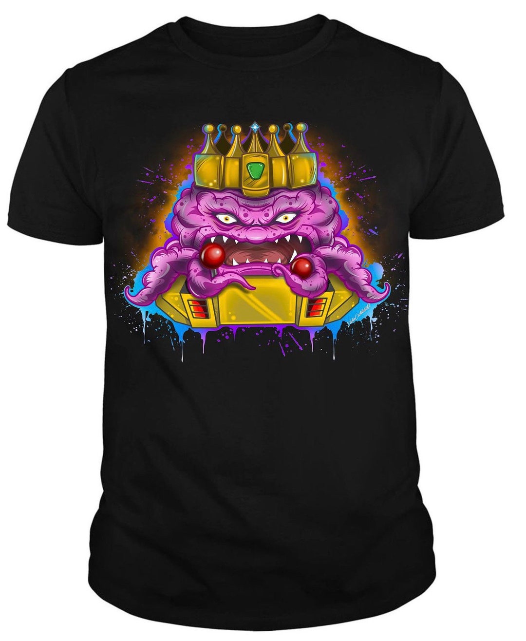 T-shirt-tmnt-king Krang - Etsy