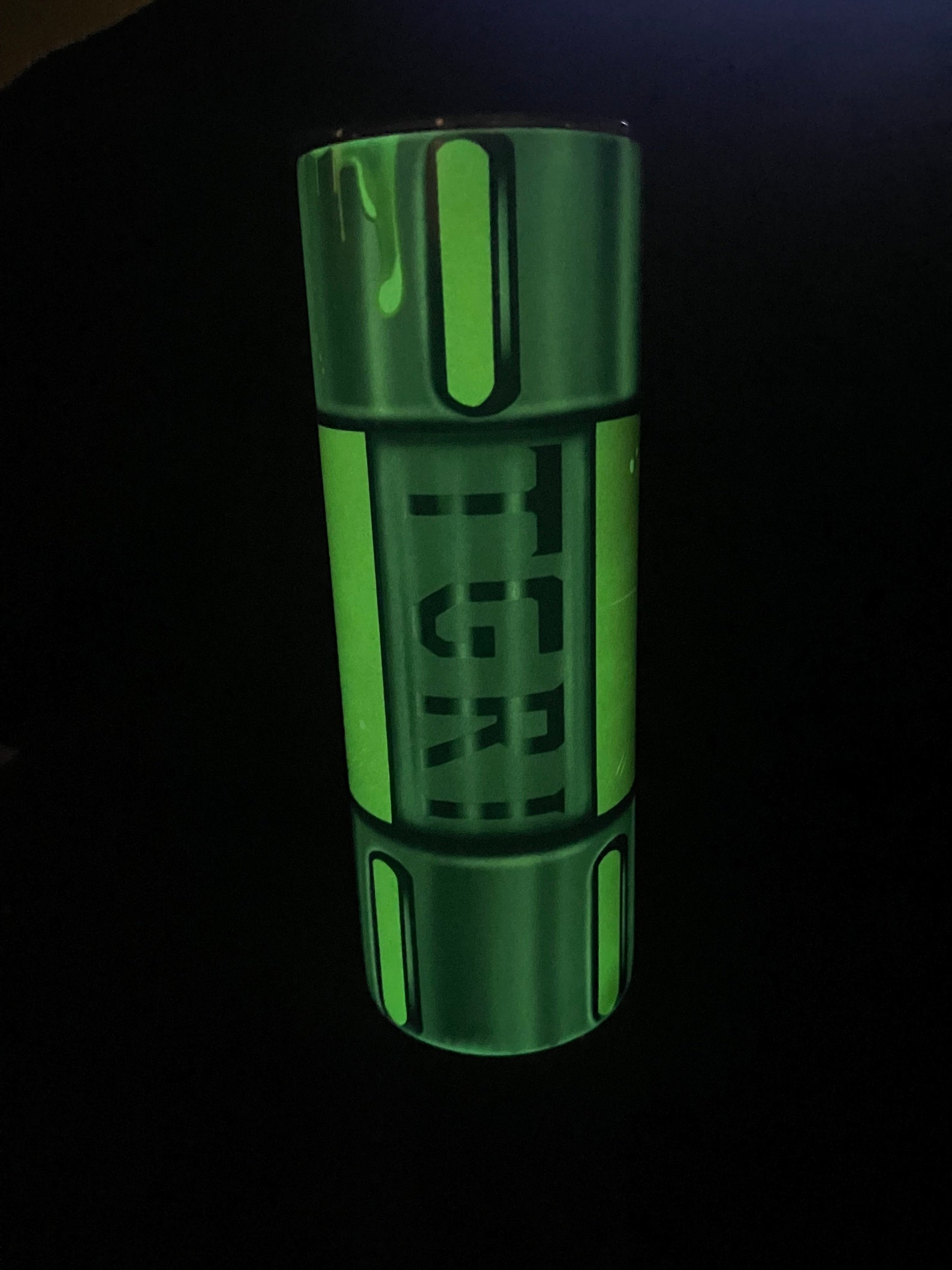 02(glow in the Dark Tumbler)tmnt Ooze Canister) - Etsy