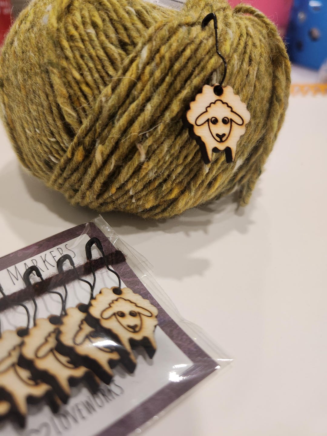 Wood Stitch Markers - Etsy