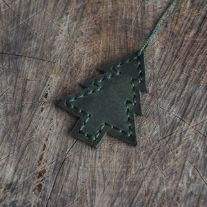 Leather Christmas Ornaments Pattern: Tree & Star (PDF Pattern) - Etsy