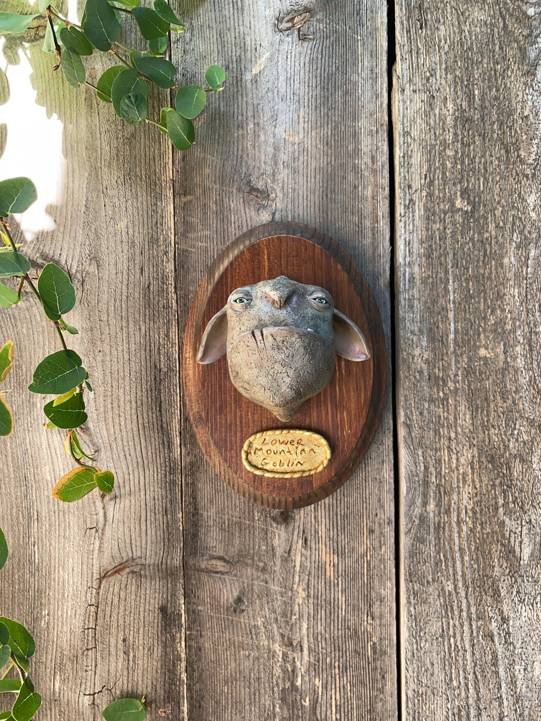 Lower Mountain Goblin Mounted Taxidermy Head - Etsy