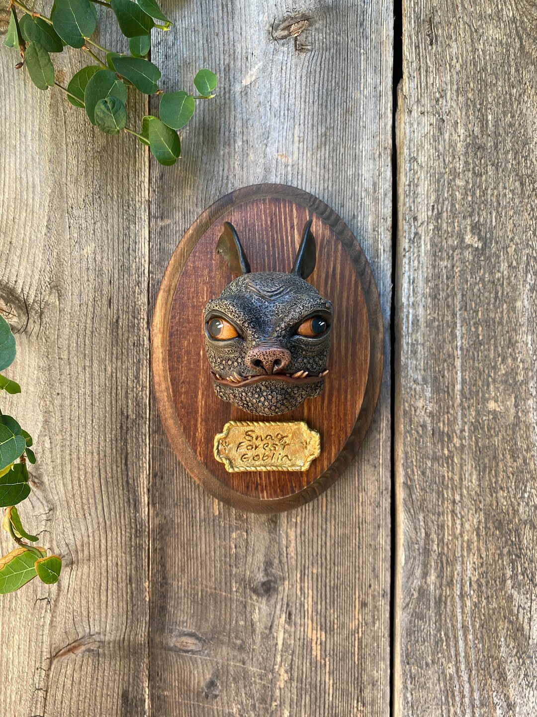 Snag Forest Goblin Taxidermy Mounted Head - Etsy