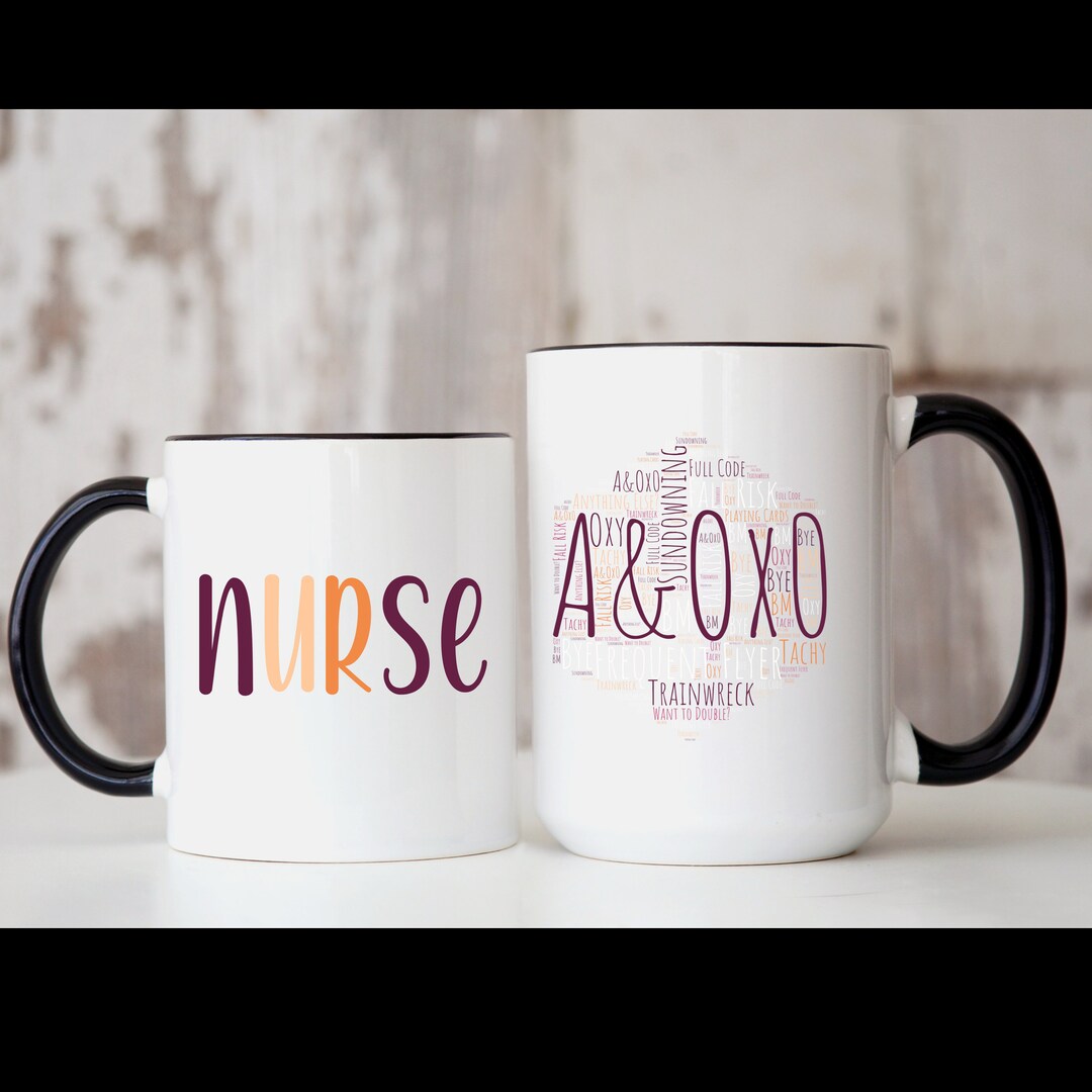 Funny Nurse Mug Gift 11 Oz Secret Santa Nurse White Elephant - Etsy