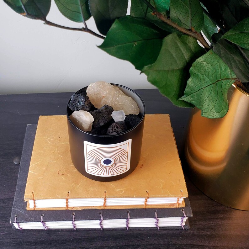 FOREST Aroma Stones Set / Pre-scented Lava Rocks and Crystals ...