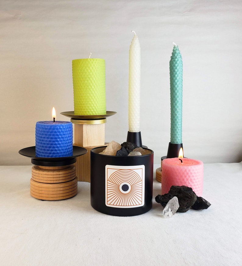 FOREST Aroma Stones Set / Pre-scented Lava Rocks and Crystals ...