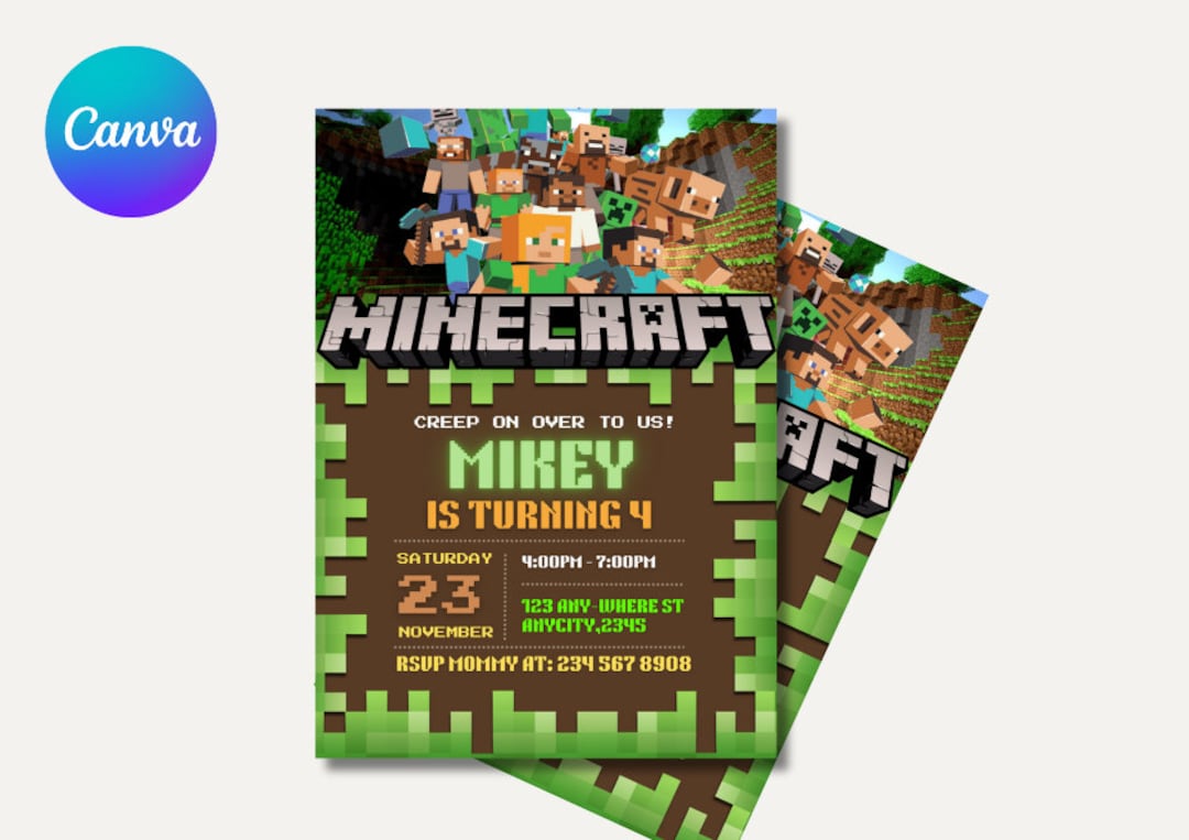 Editable Birthday Invitation | Birthday Invitations, Template Editable ...