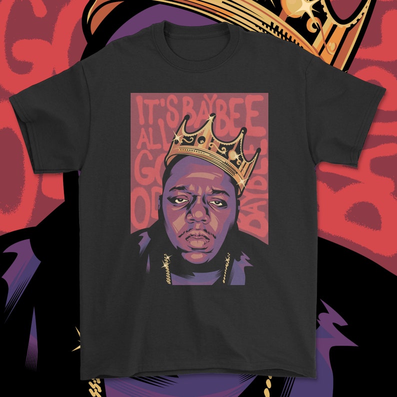 The Notorious BIG Biggie Smalls Shirt, Biggie Smalls Shirt, the ...