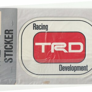 Old TRD Logo 1980's - Etsy