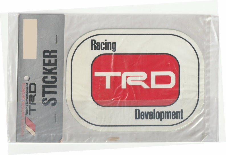 Old TRD Logo 1980's - Etsy