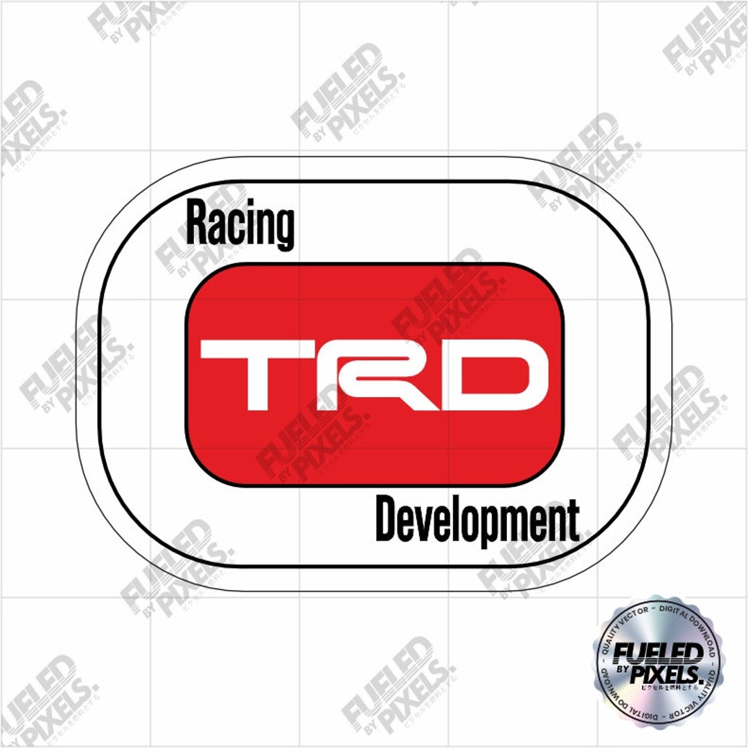 Old TRD Logo 1980's - Etsy