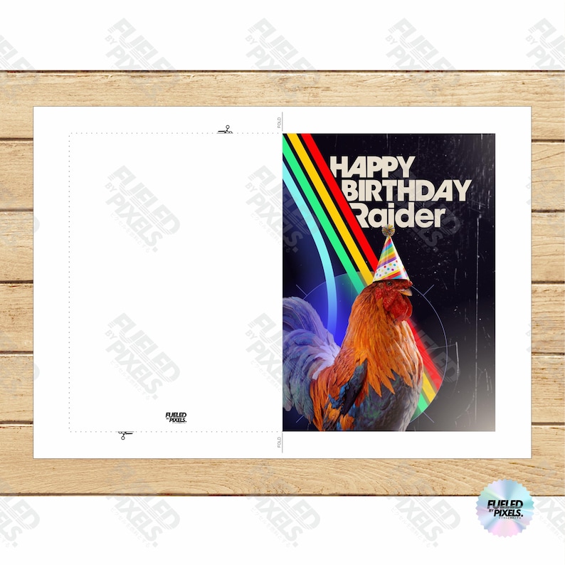 Arc Raiders Birthday Card Printable, Funny Gamer Greeting Card, Video ...