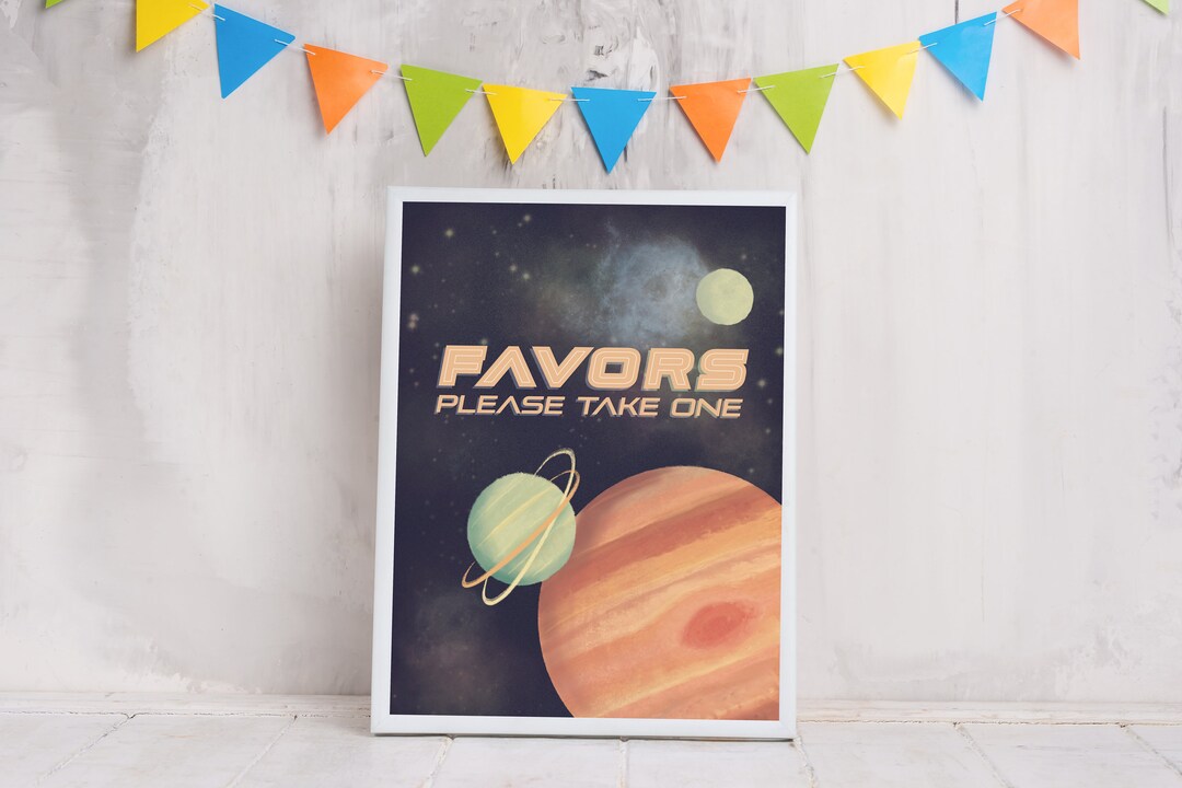 Two Infinity and Beyond Space Themed Custom Sign for 2nd Birthday ...