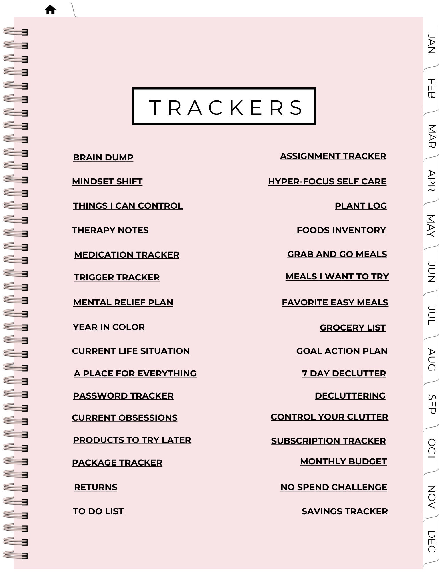 ADHD Digital Planner, Adult Coloring, Digital ADHD Planner, Diary 2024 ...