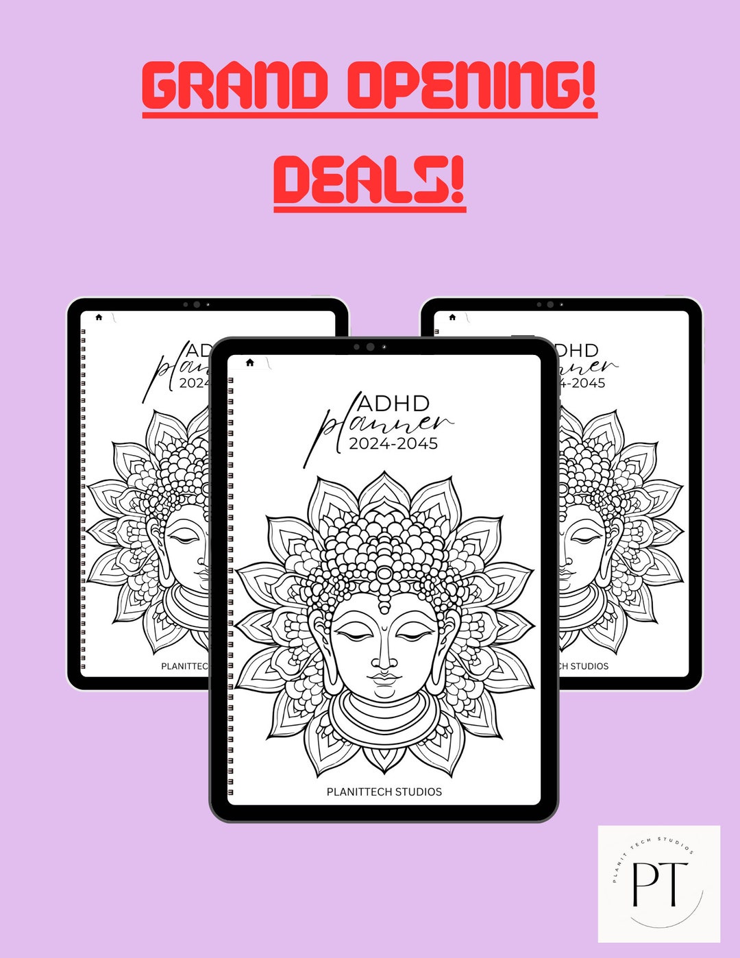 Bohemian Adult Colouring ADHD Friendly Self Care Undated - Etsy