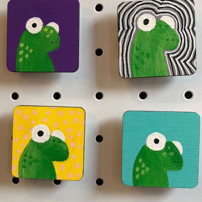 Frog Magnets - Etsy