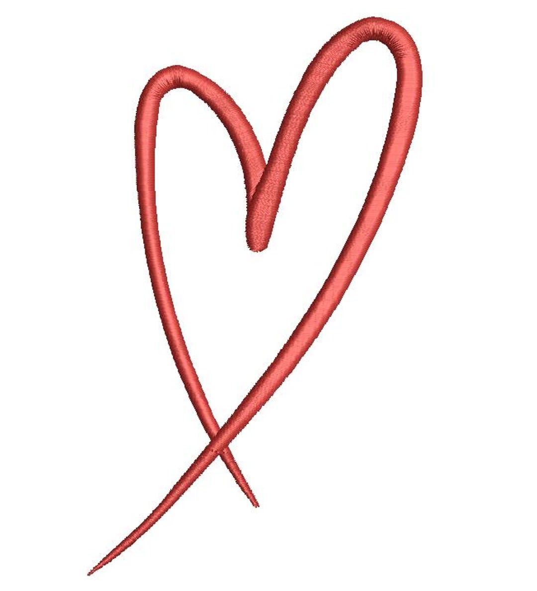 Heart Embroidery Design, Mini Heart Shape, Love, Valentines Day Machine ...