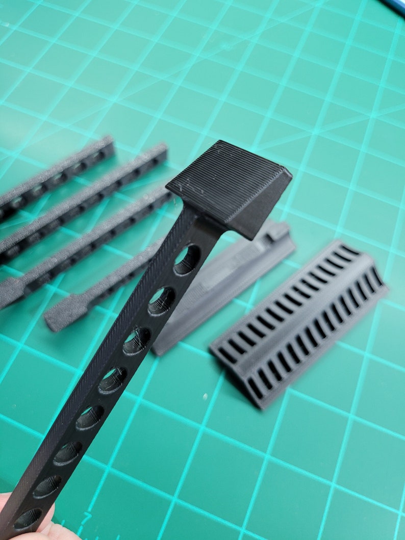 3D Printed Sanding Stick Kit 7 Pieces - Etsy