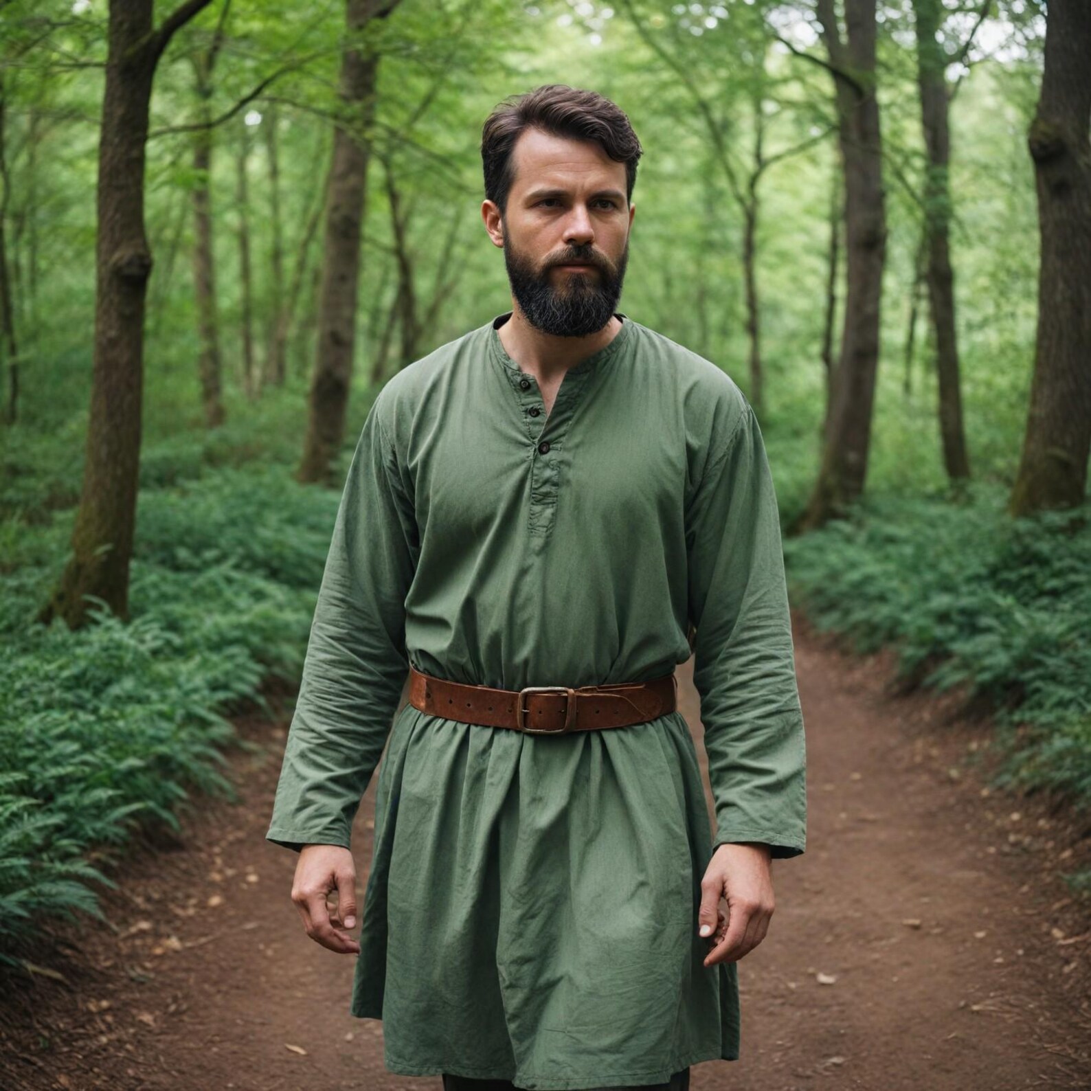 Medieval Tunic for Men's Minimalist Viking Warrior Costume Renaissance ...