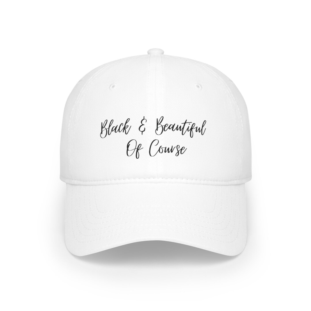 Empowering Black and Beautiful Baseball Cap Statement Hat - Etsy