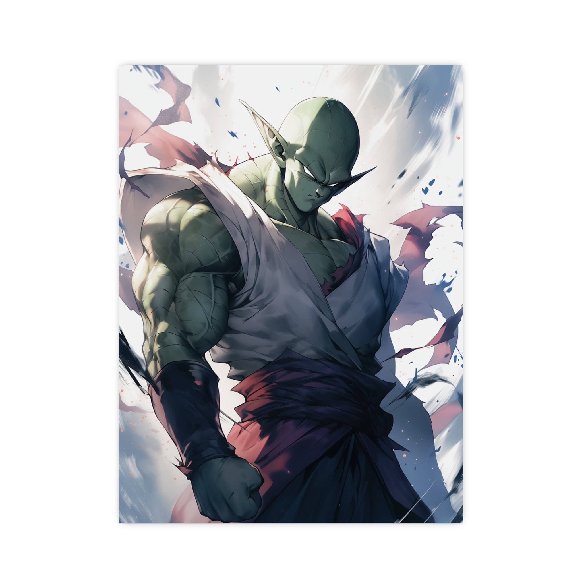 Piccolo Canvas/poster Art Dragon Ball Z Warrior Print - Etsy